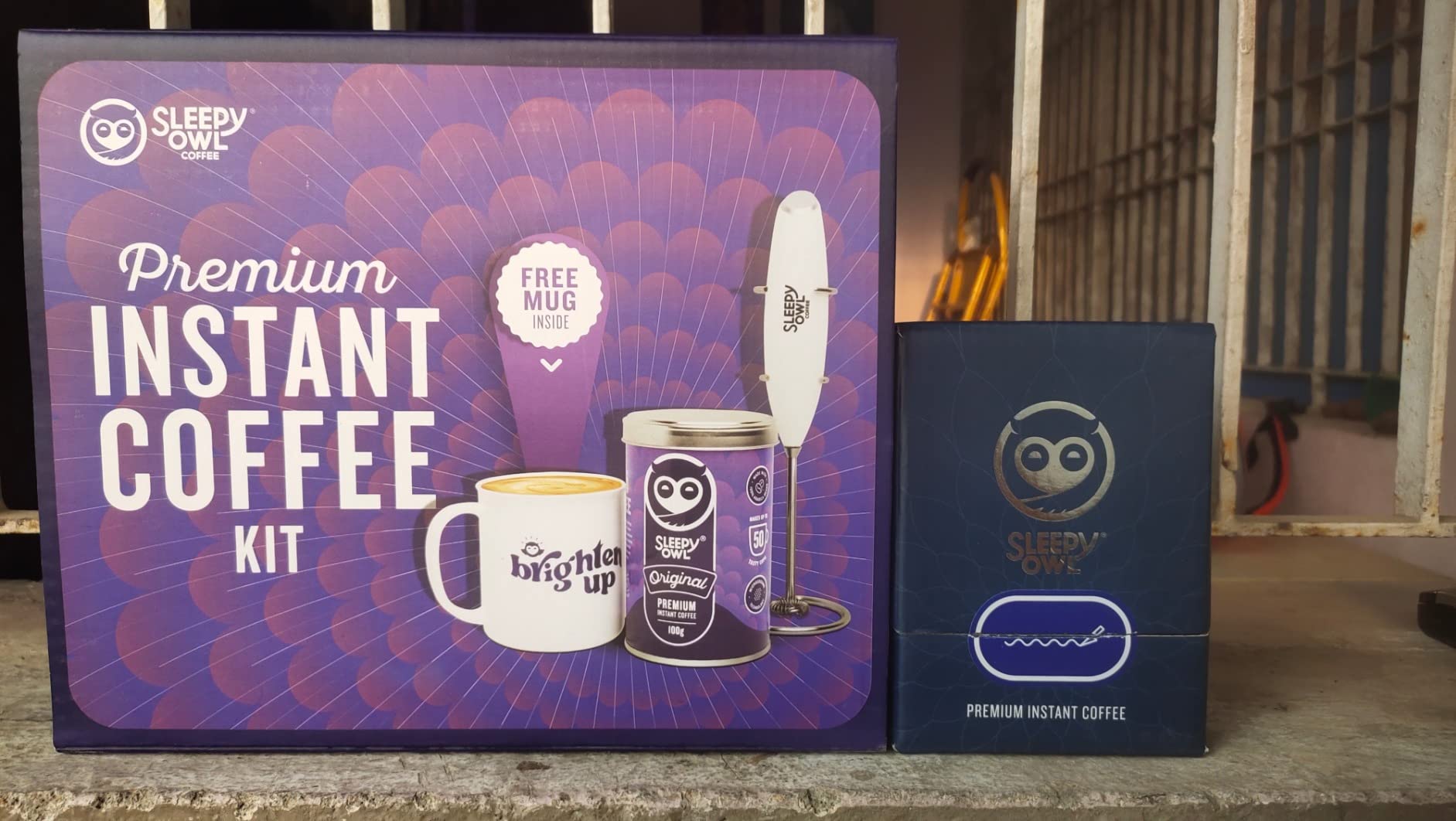 Sleepy Owl Premium Instant Coffee Kit | A pack of - Hazelnut Premium ...