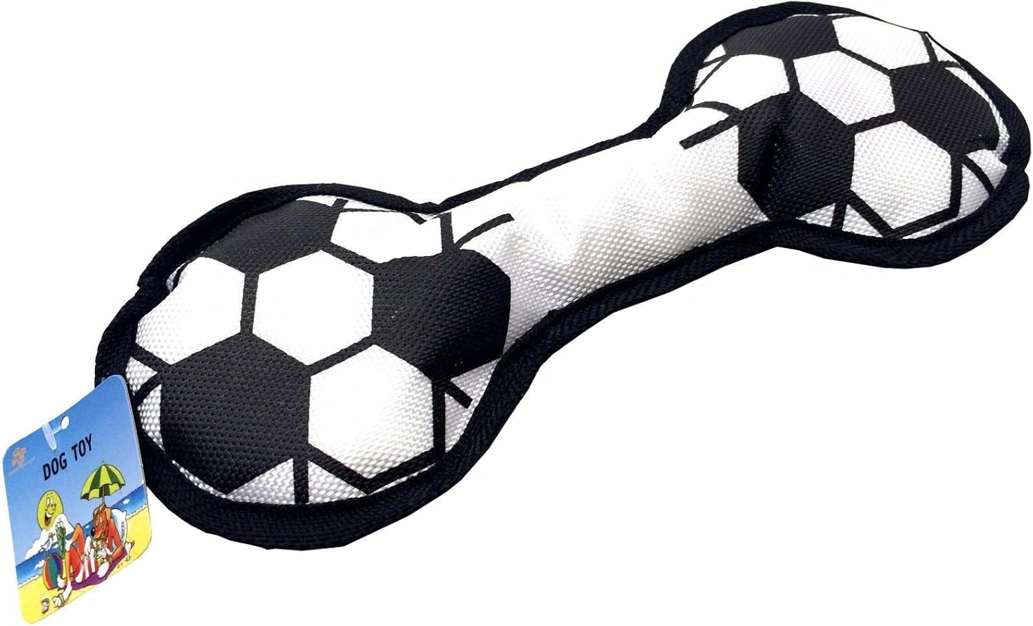 Pet Supplies : Good Pooch Durable Dog Bone Plush Toy Chewing Playing ...