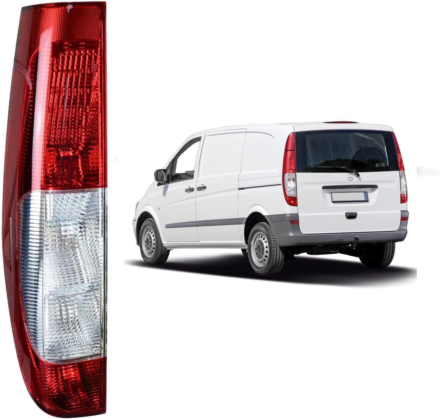 Rückleuchte Heckleuchte Rücklicht Links Passend Für Vito W639 2003-2014 ...