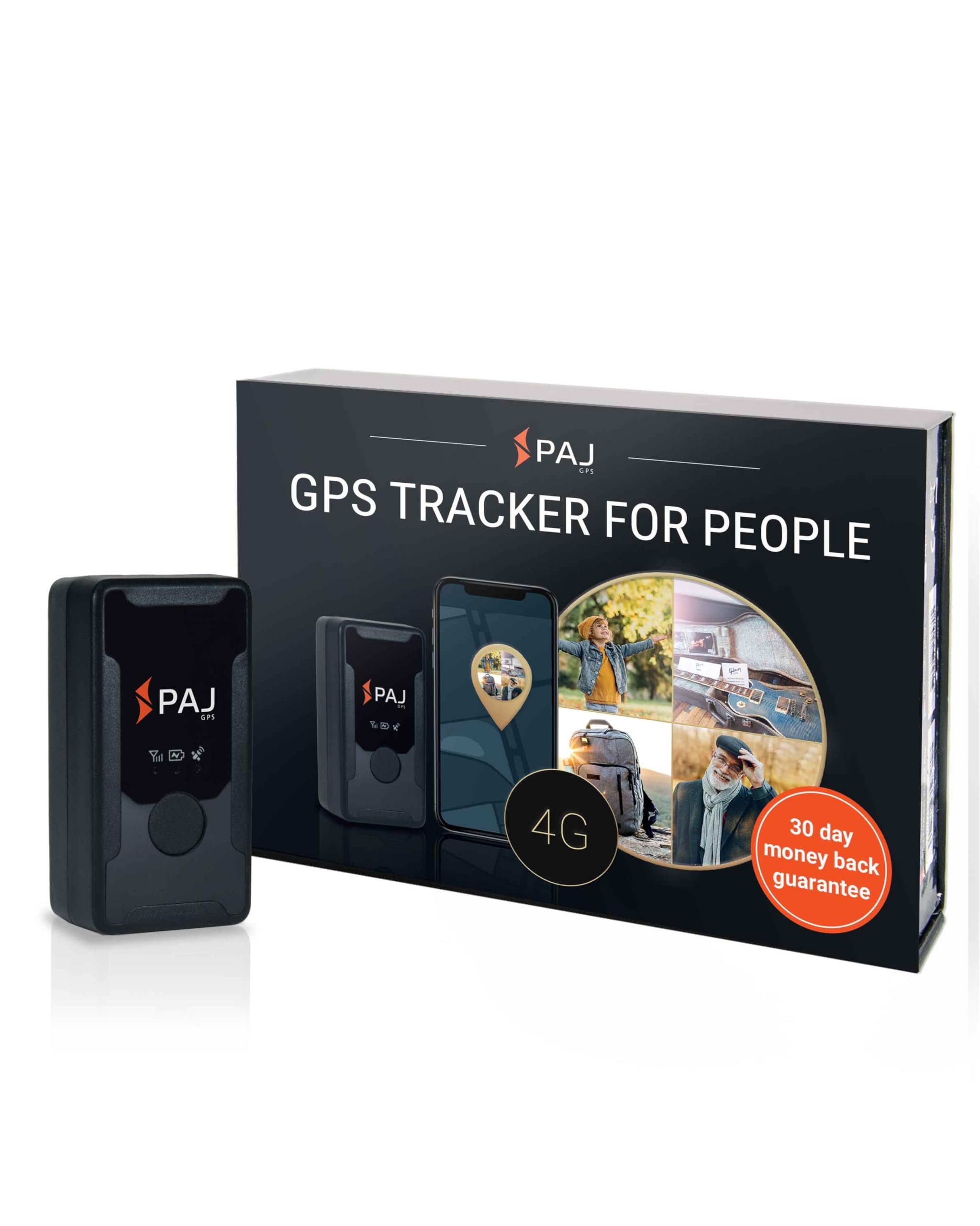 PAJ GPS Easy Finder - Human Tracking Device, GPS Tracker for Kids ...