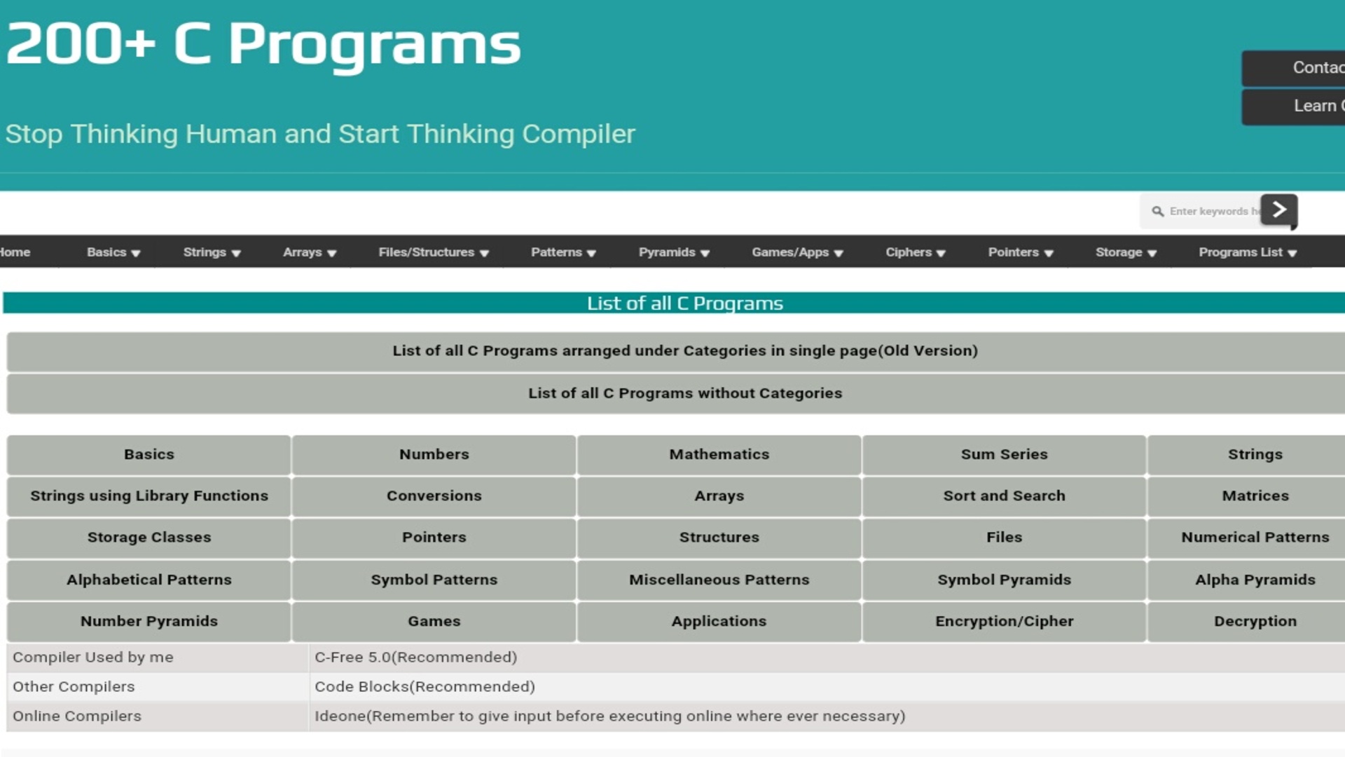 All C Programs - App on Amazon Appstore