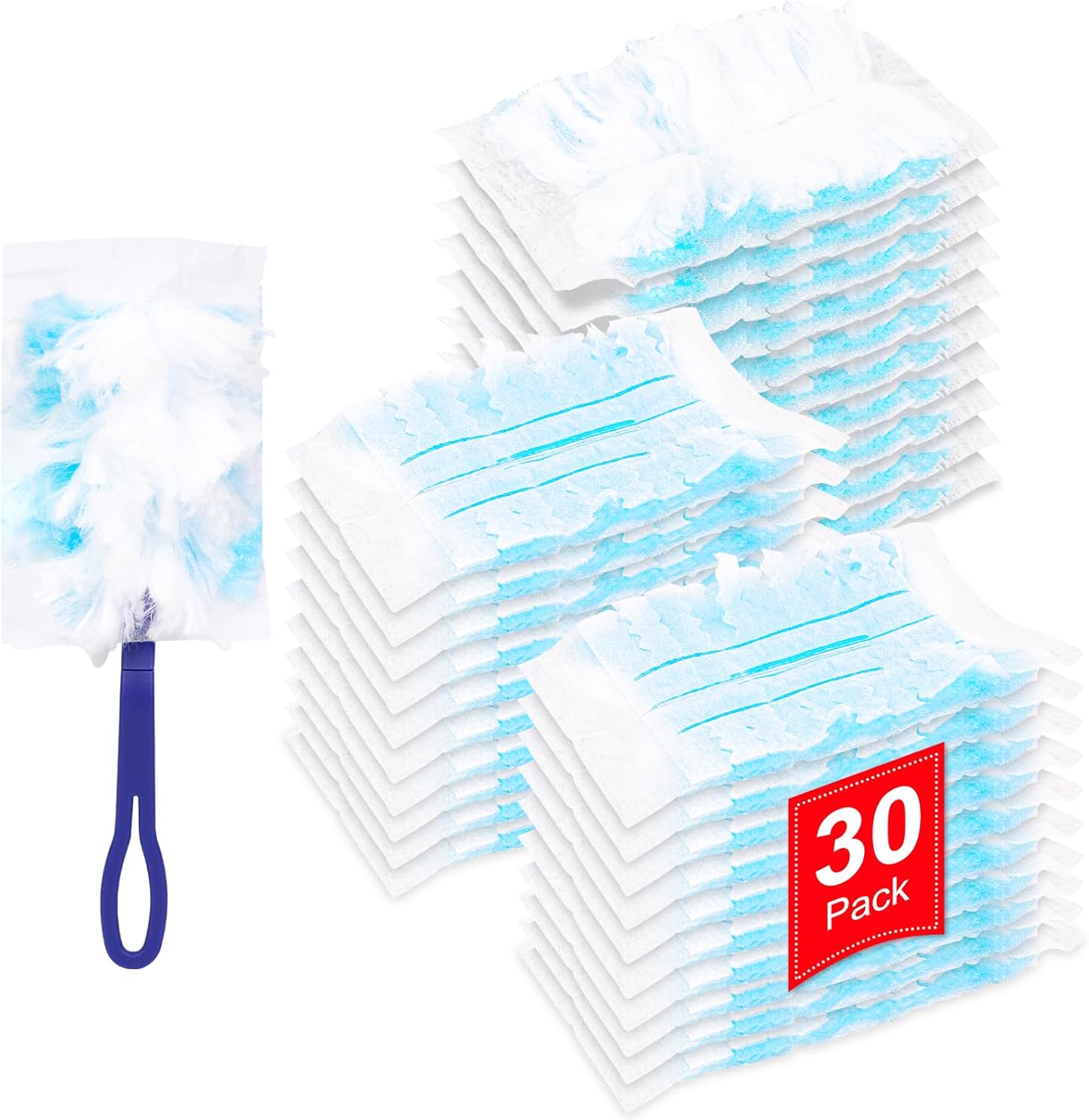 Amazon.com: Yicotira 30 Count Duster Refill Compatible with Duster for ...