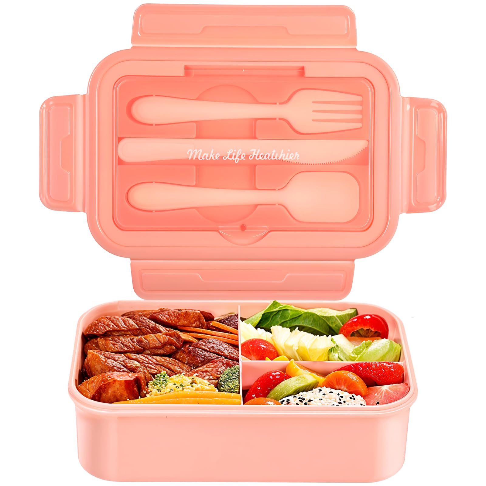 Amazon.com: Sibba Bento Box For Lunch Snackle Container Snack ...