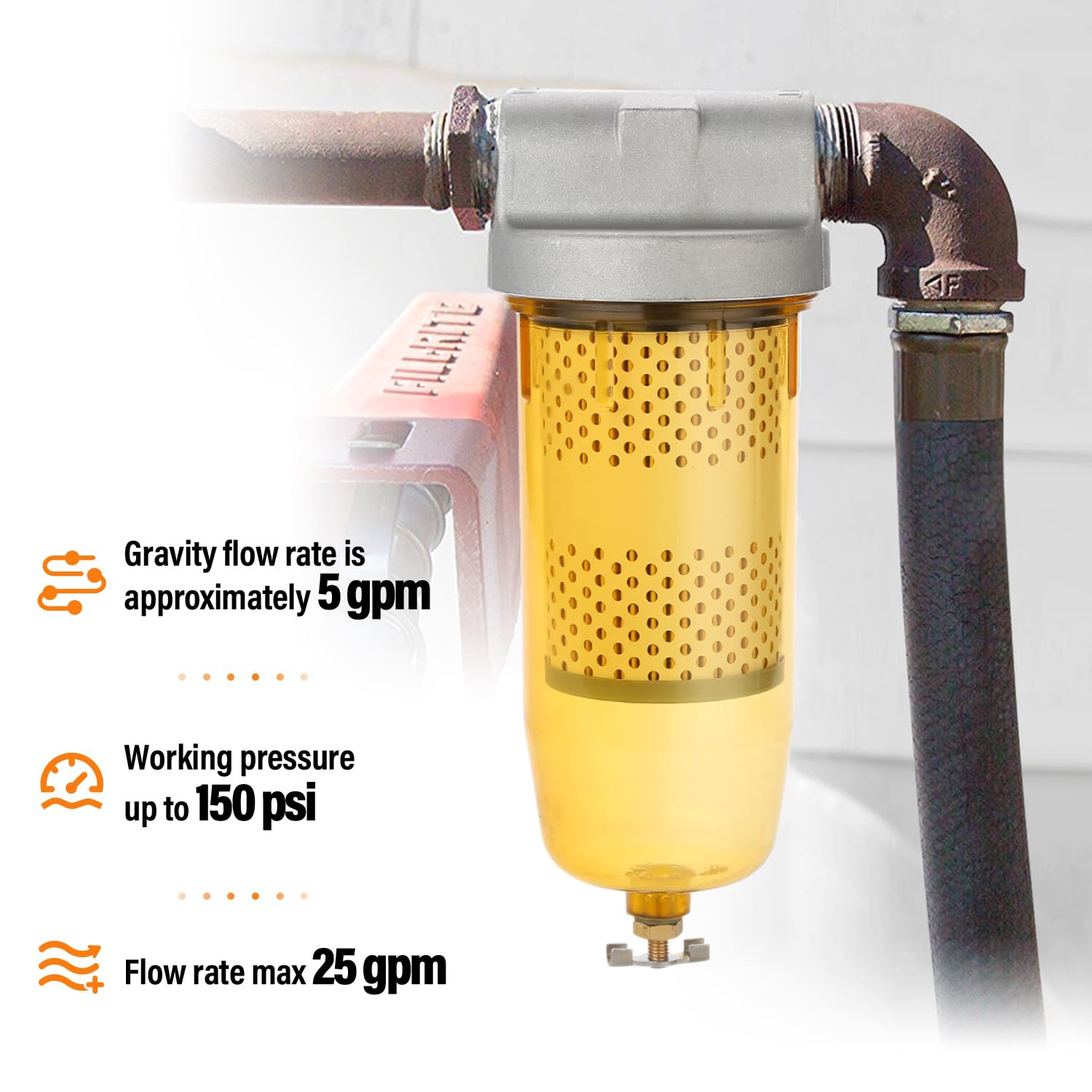 Snapklik.com : NIHAO 496 Fuel Tank Filter Assembly Replacement