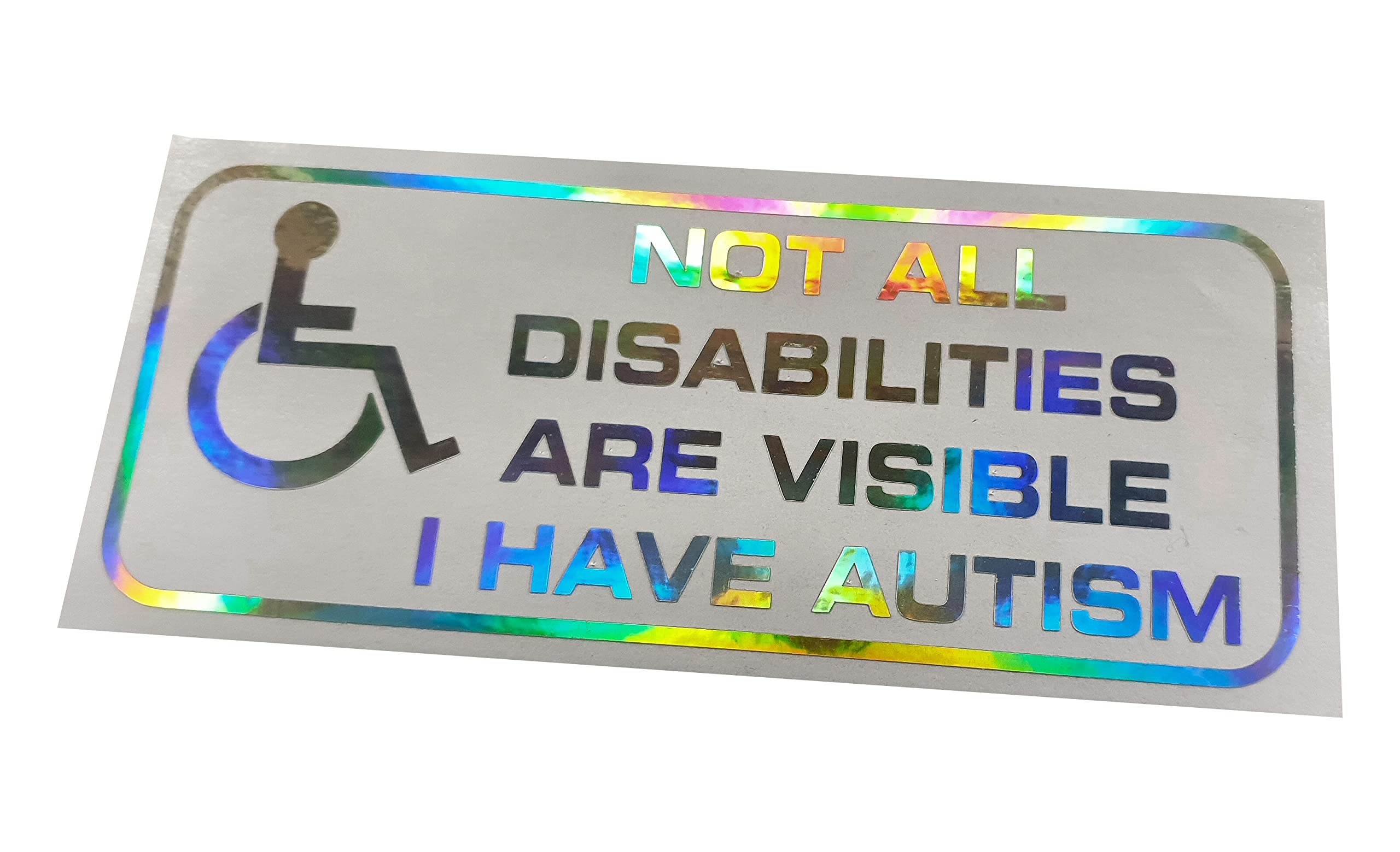 Not All Disabilities Are Visible I Have Autism Disability Disabled ...