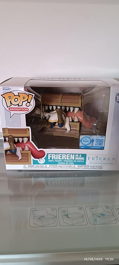 Amazon.com: Funko Pop! Animation: Frieren in a Mimic, Vinyl Figure ...