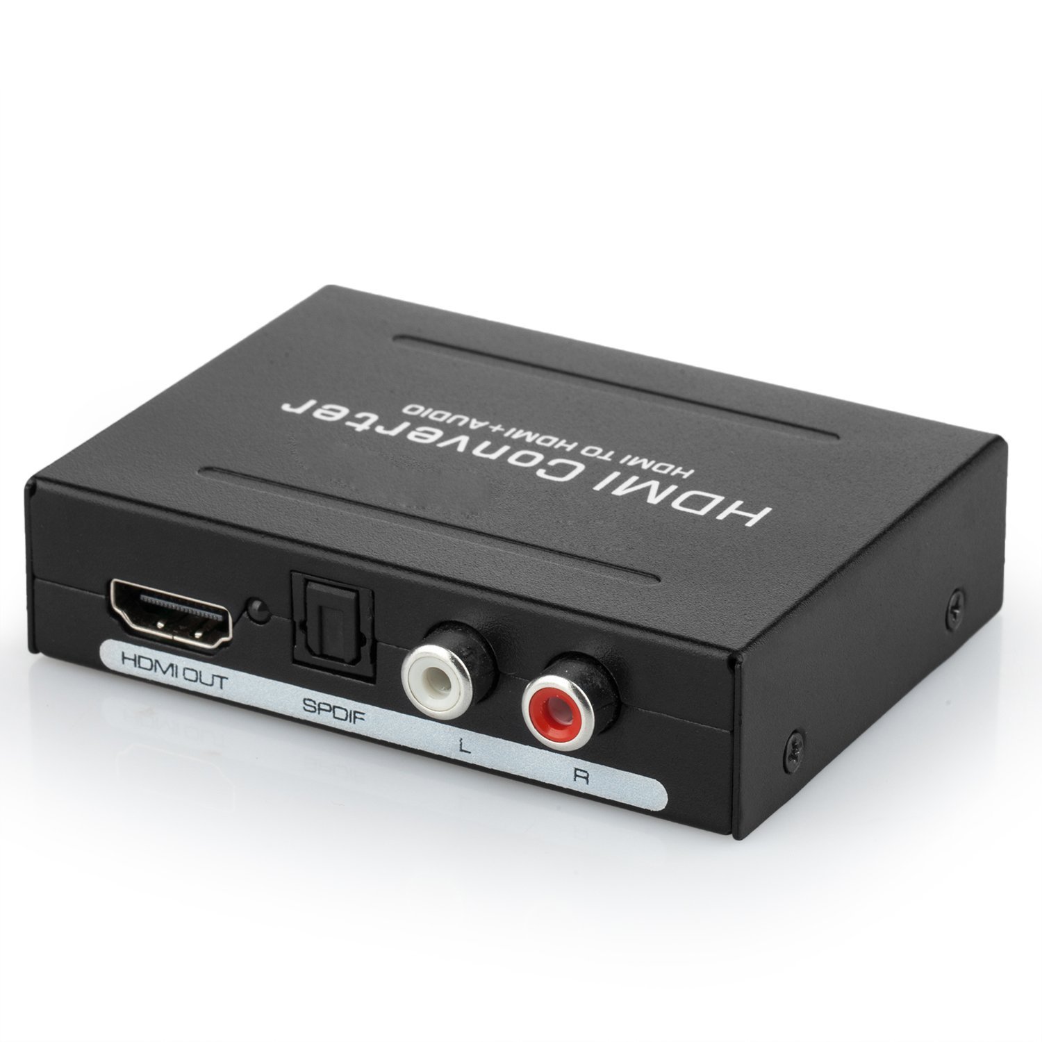 Microware HDMI Audio Extractor Splitter, One HDMI Input, One HDMI ...