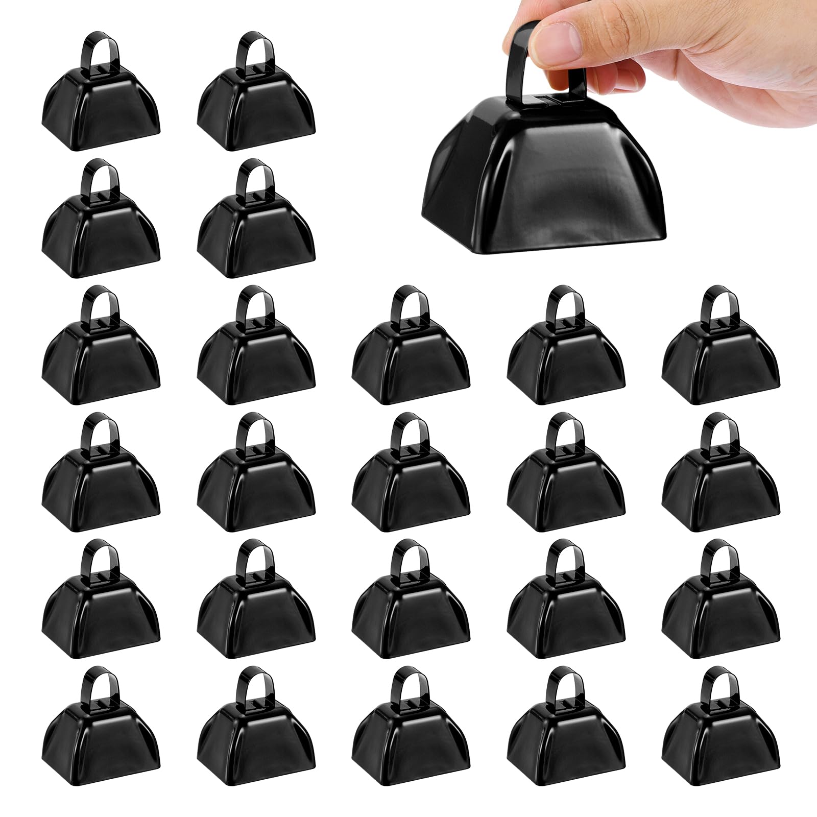 Amazon.com: PATIKIL 3inch Cow Bells for Football Games, 24pcs Cowbells ...
