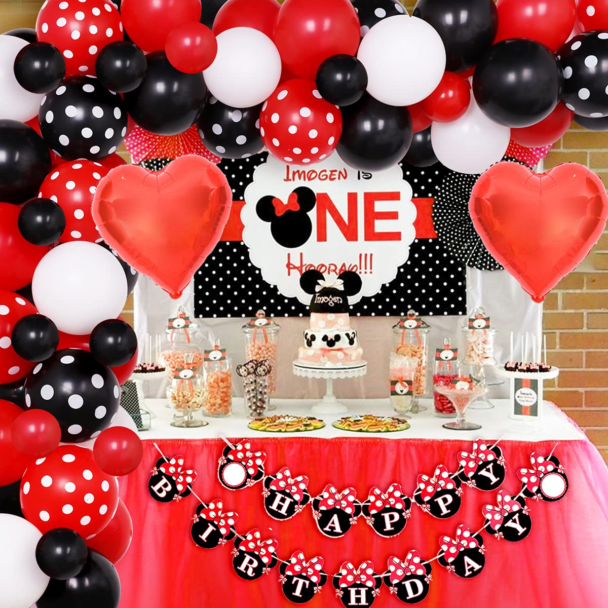 Minnie Mouse Red Party Ideas
