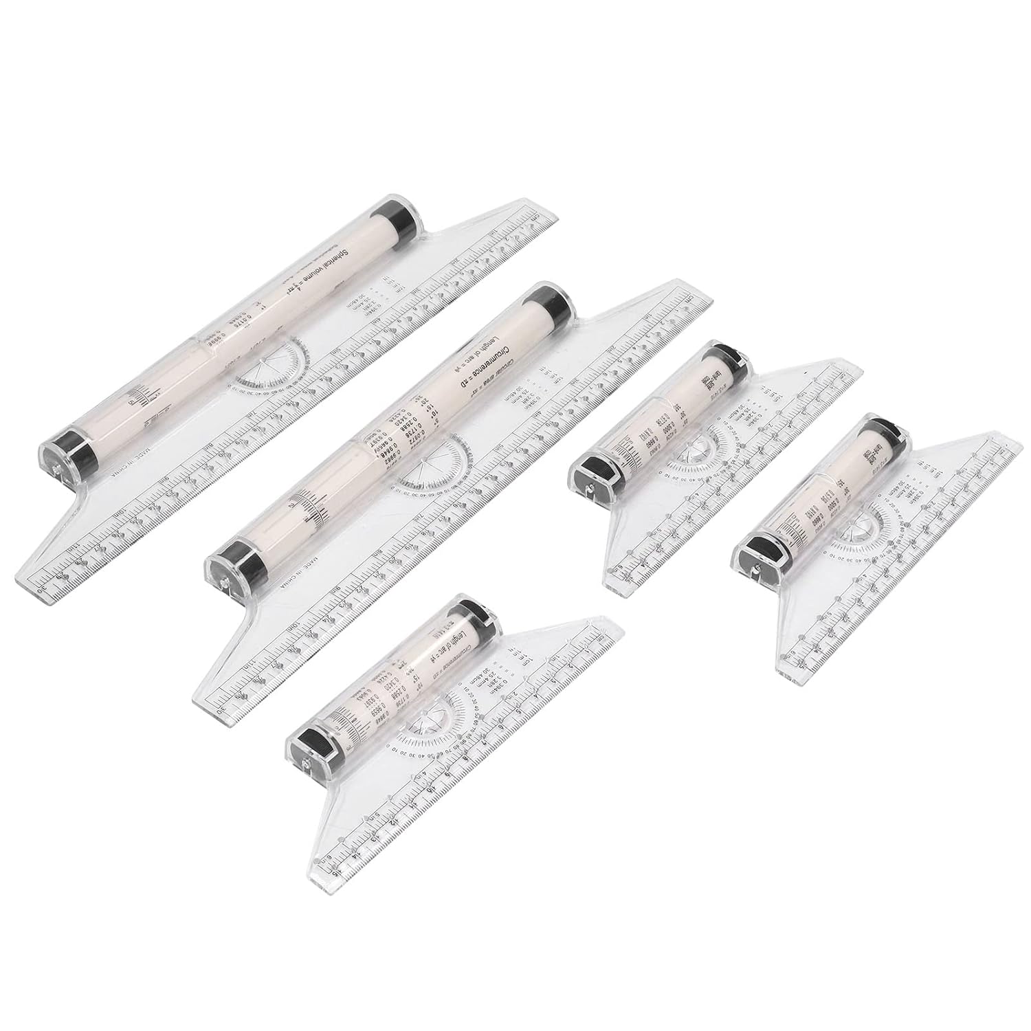 Amazon.com: Measuring Rolling Ruler, Clear Scale Parallel Rolling Ruler ...