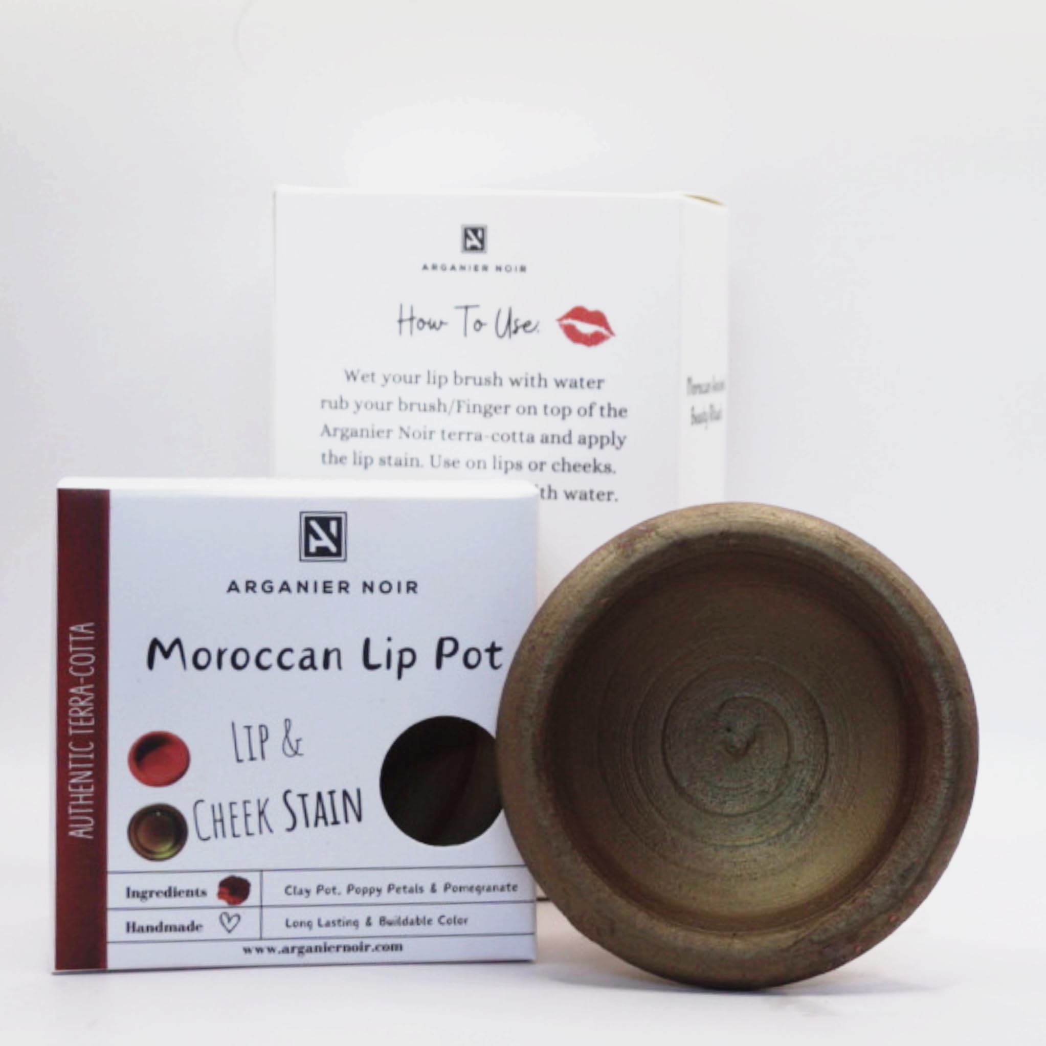Amazon.com : Arganier Noir Moroccan Lipstick- Authentic Moroccan Lip ...