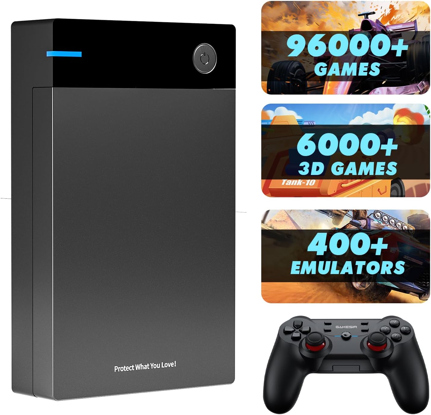 Amazon.com: 12TB Retro Gaming Hard Drive with 96000+ Classic Games ...