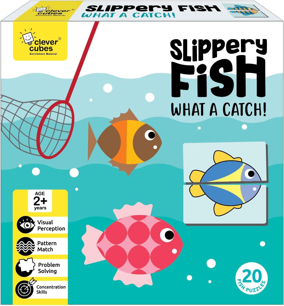 Buy Clever Cubes Clutter Cards, Activity Games, Play & Learn ...