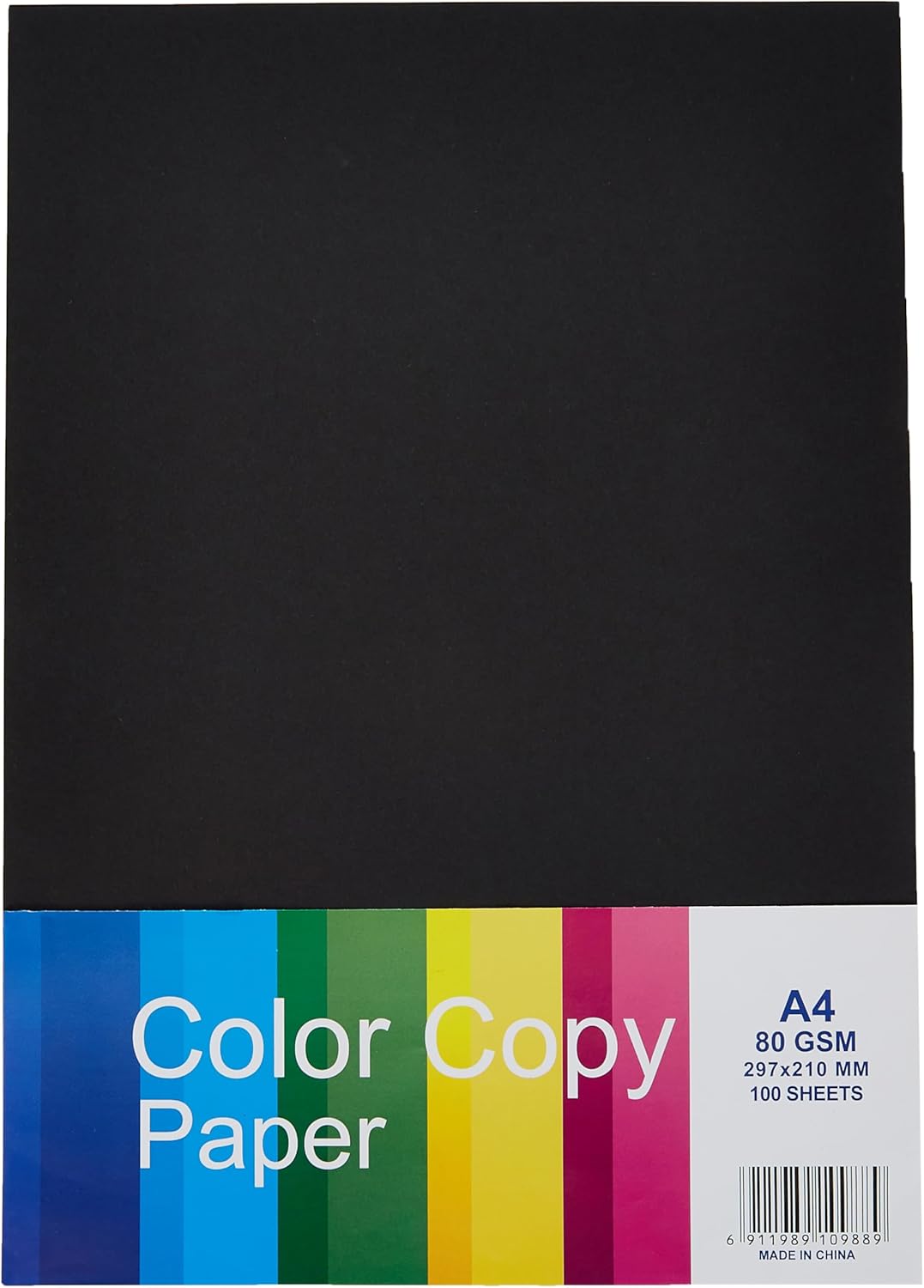 Daily Needs A4 Paper (Black, 100 Sheets, 80 GSM): Buy Online at Best ...