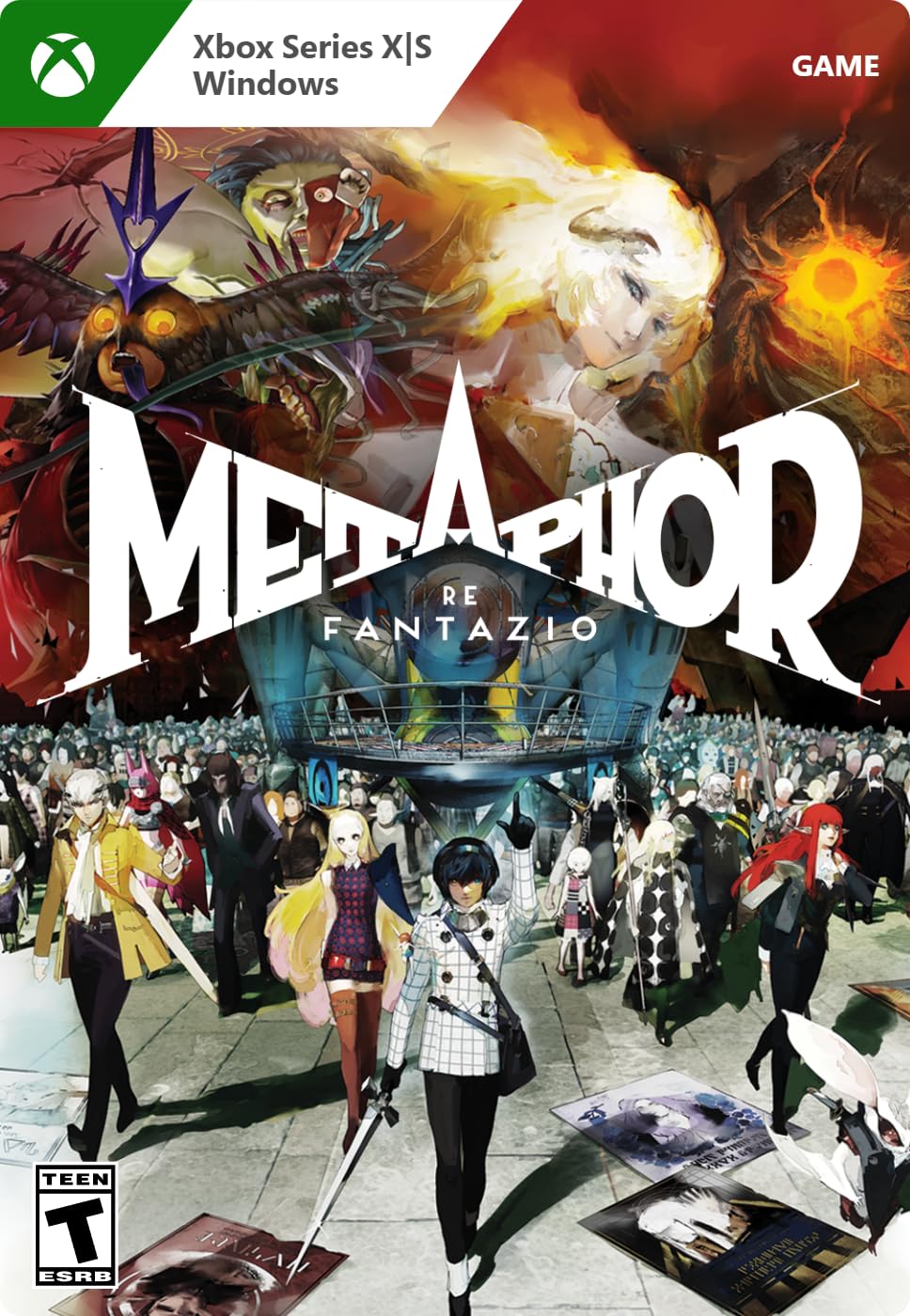 Amazon.com: Metaphor: ReFantazio - Standard Edition - Xbox & Windows 10 ...