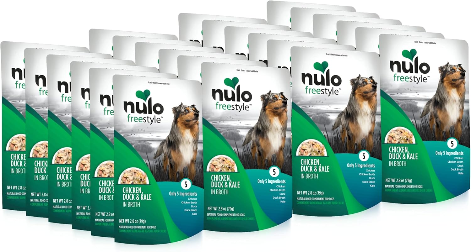 Amazon.com : Nulo Freestyle Puppy & Dog Wet Dog Food Topper, Premium ...