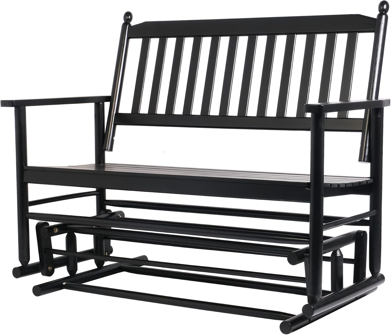 Amazon.com: Patio Glider Bench Outdoor, Porch Swing Glider for Outside ...