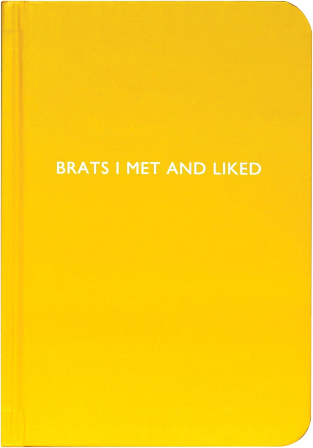 Amazon.com : Archie Grand Brats I Met and Liked Blank Notebook, Yellow ...