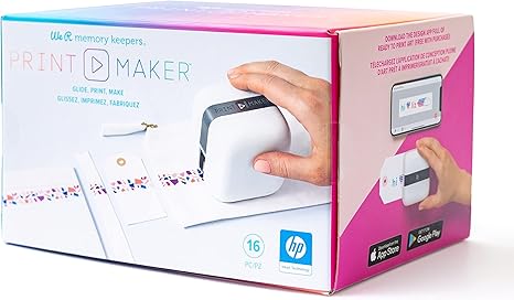 Amazon.com: We R Memory Keepers, Printmaker Kit, Includes 1 Hand Held ...