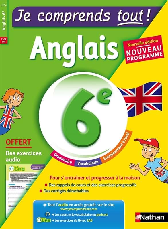 Amazon.fr : anglais 6eme