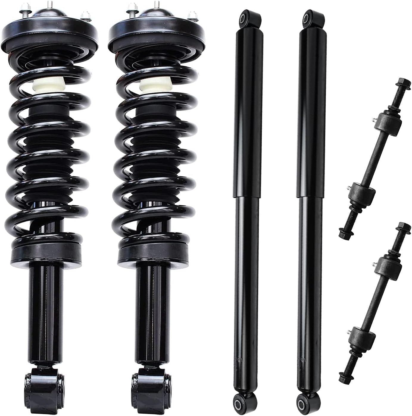 Amazon.com: Rough Country 4" Loaded N3 Lifted Struts for 2014-2024 Ford ...