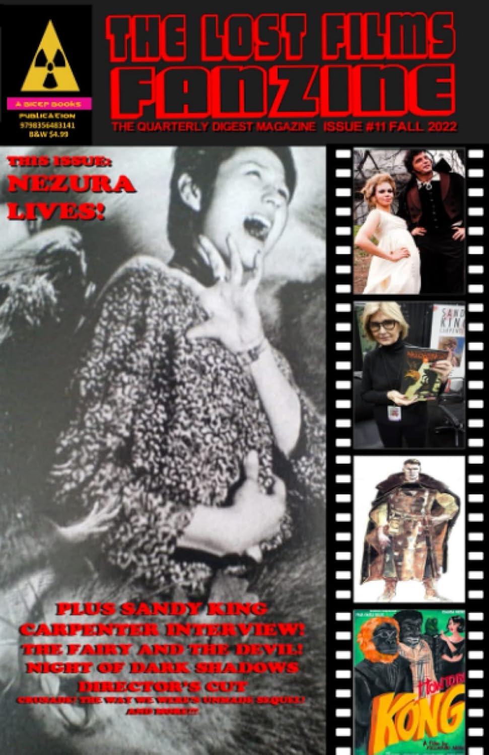 THE LOST FILMS FANZINE #11: (B&W Edition/Variant Cover B): LeMay, John ...
