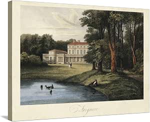 Amazon.com: Art.com Stretched Canvas Print The English Countryside I by ...