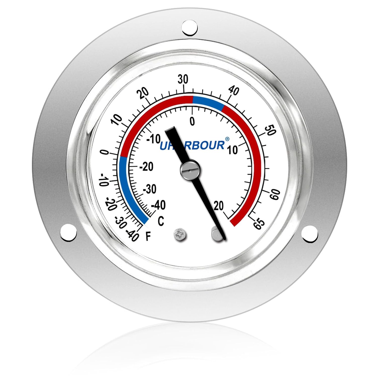 Uharbour Cooler Thermometer Comercial Freezer Thermometer Capillary ...