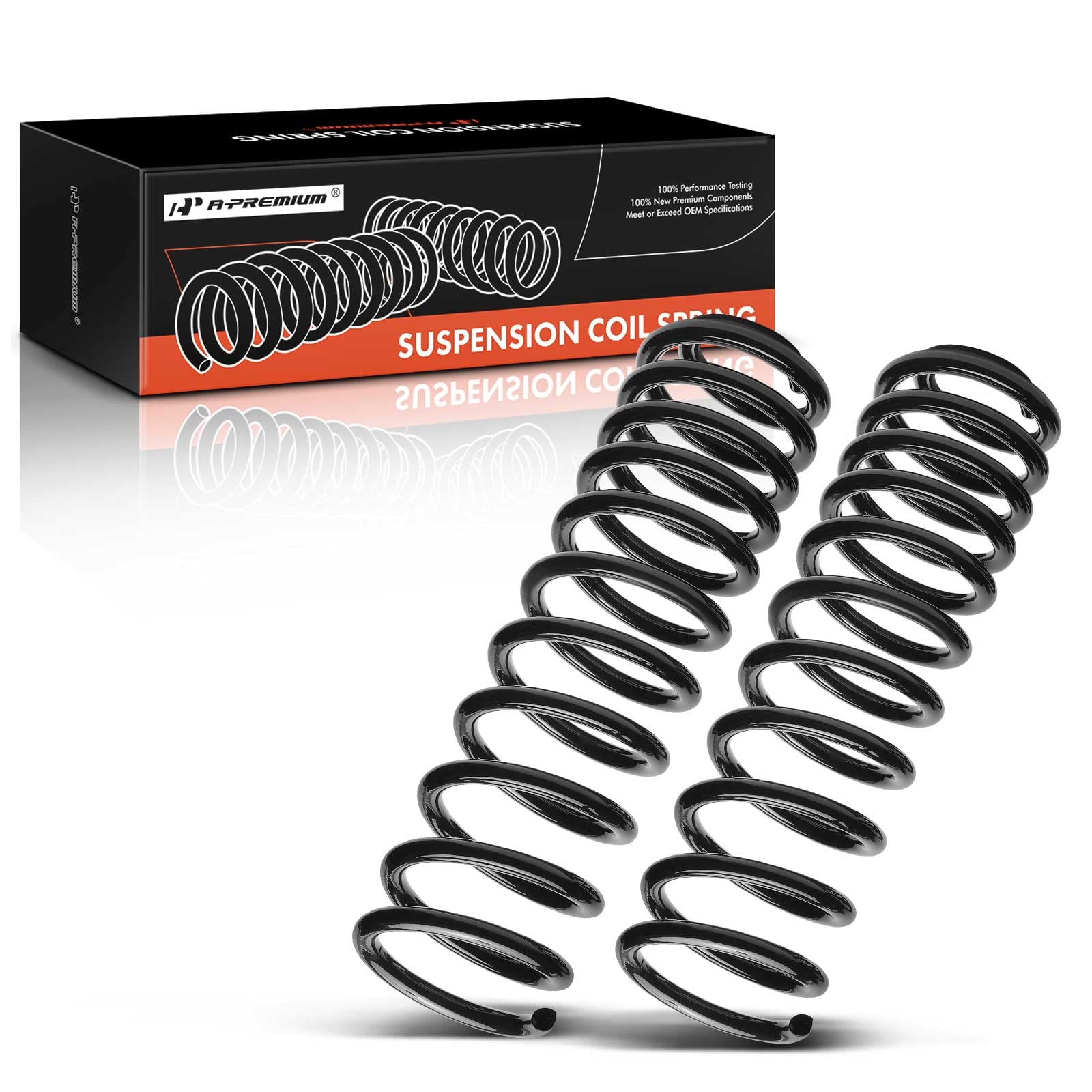Amazon.com: A-Premium 2Pcs Front Left and Right Suspension Coil Spring ...