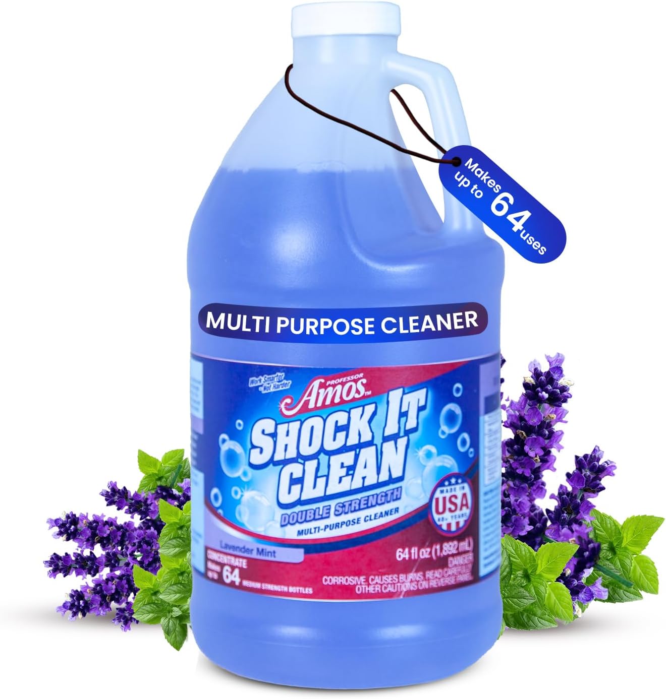 Amazon.com: Professor Amos' Shock It Clean Scented Concentrate Cleaner ...