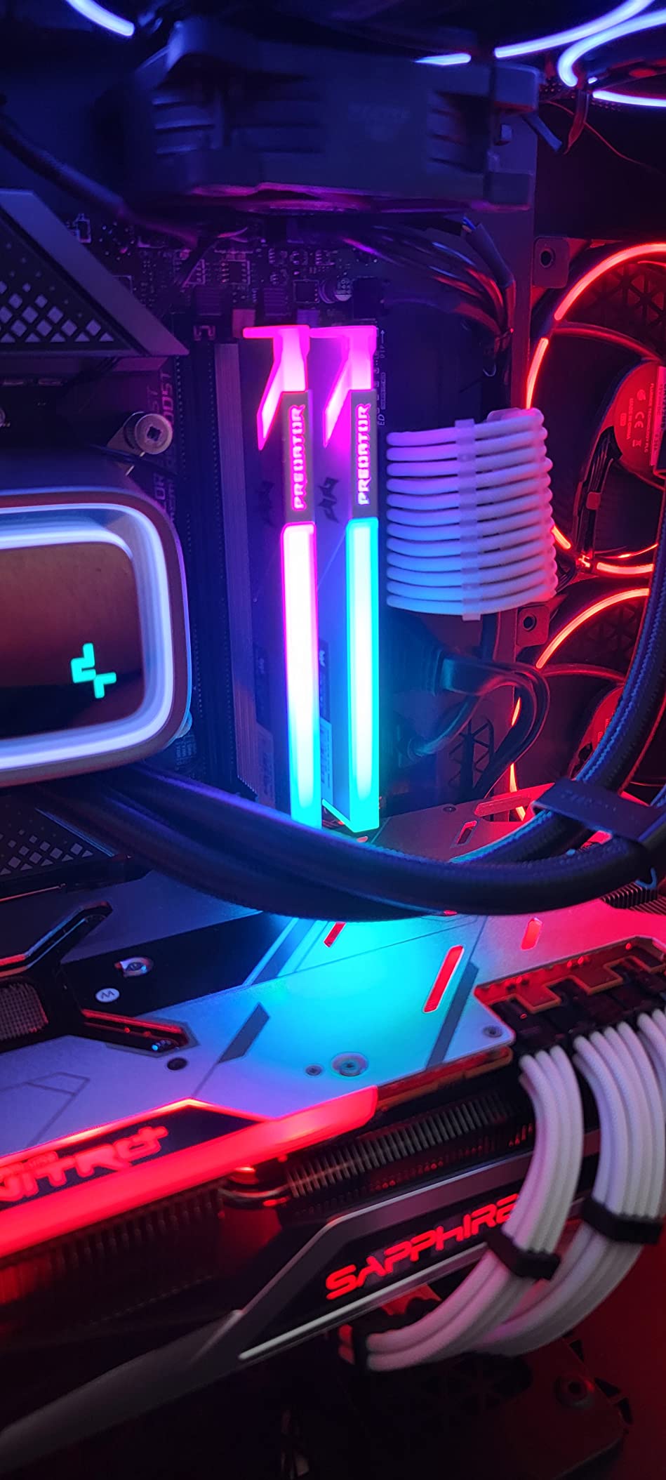 $13/mo - Finance Acer Predator Vesta RGB Gaming RAM 16GB (8GBx2) 3600 ...