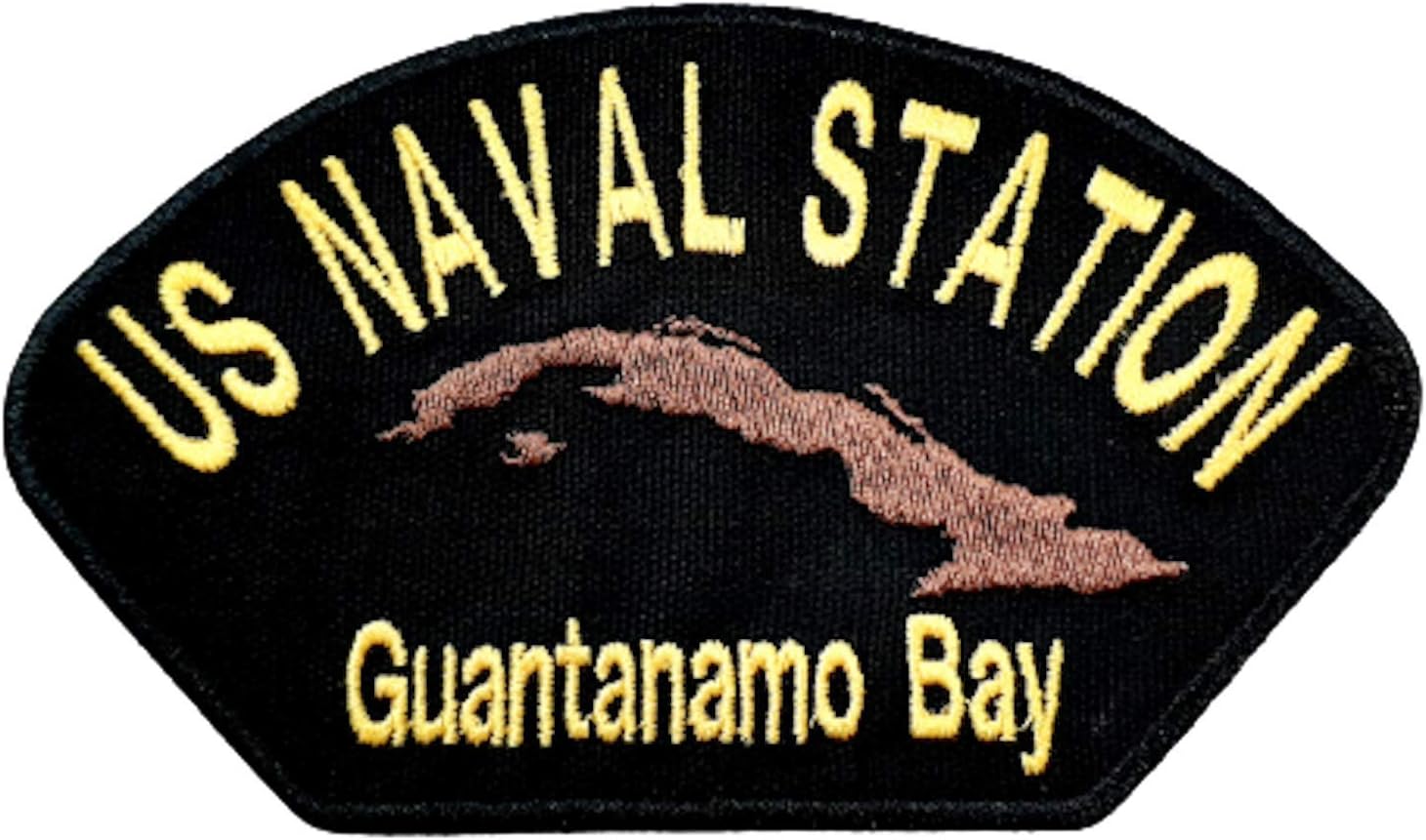 Amazon.com: US Naval Station Guantanamo Bay Cuba GITMO Embroidered ...