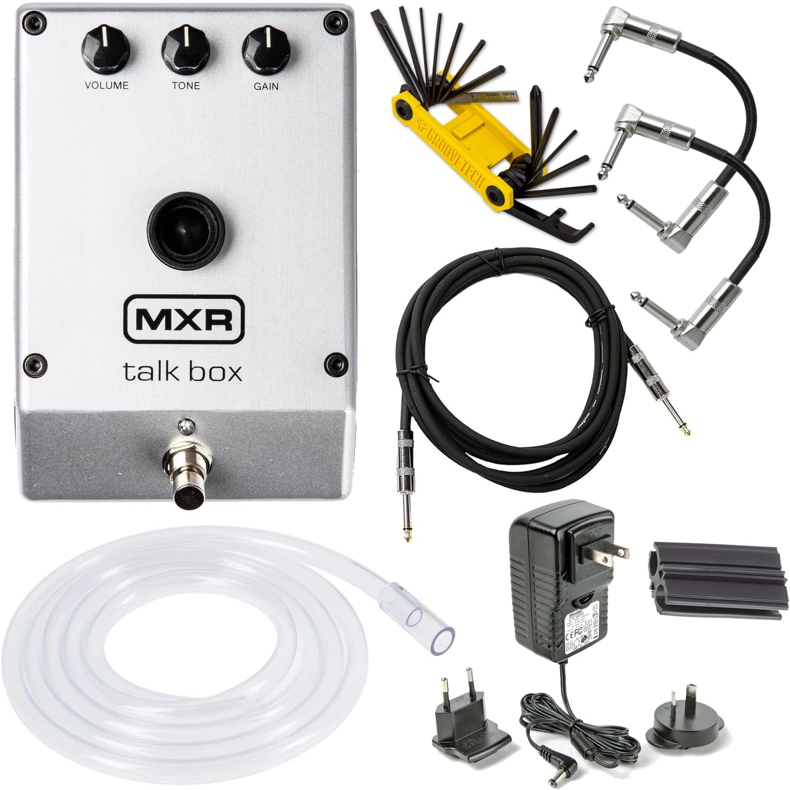 Amazon.com: MXR M222 TALK BOX Effects Pedal Voicebox for Guitar ...