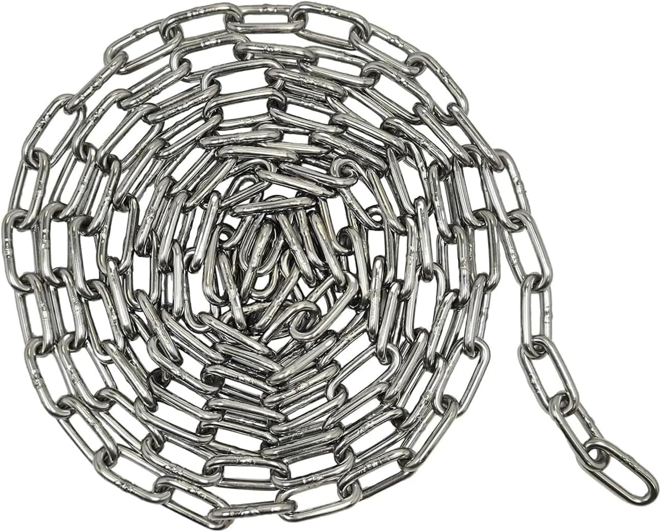 SUS304 Stainless Steel Chain Metal Link Small Light Duty Utility for ...