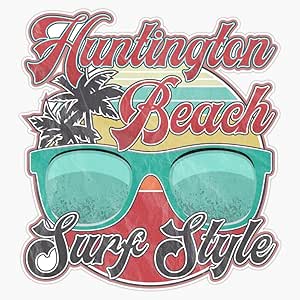 Amazon.com - Huntington Beach Surf Beach Style Retro Vintage Sunglasses ...