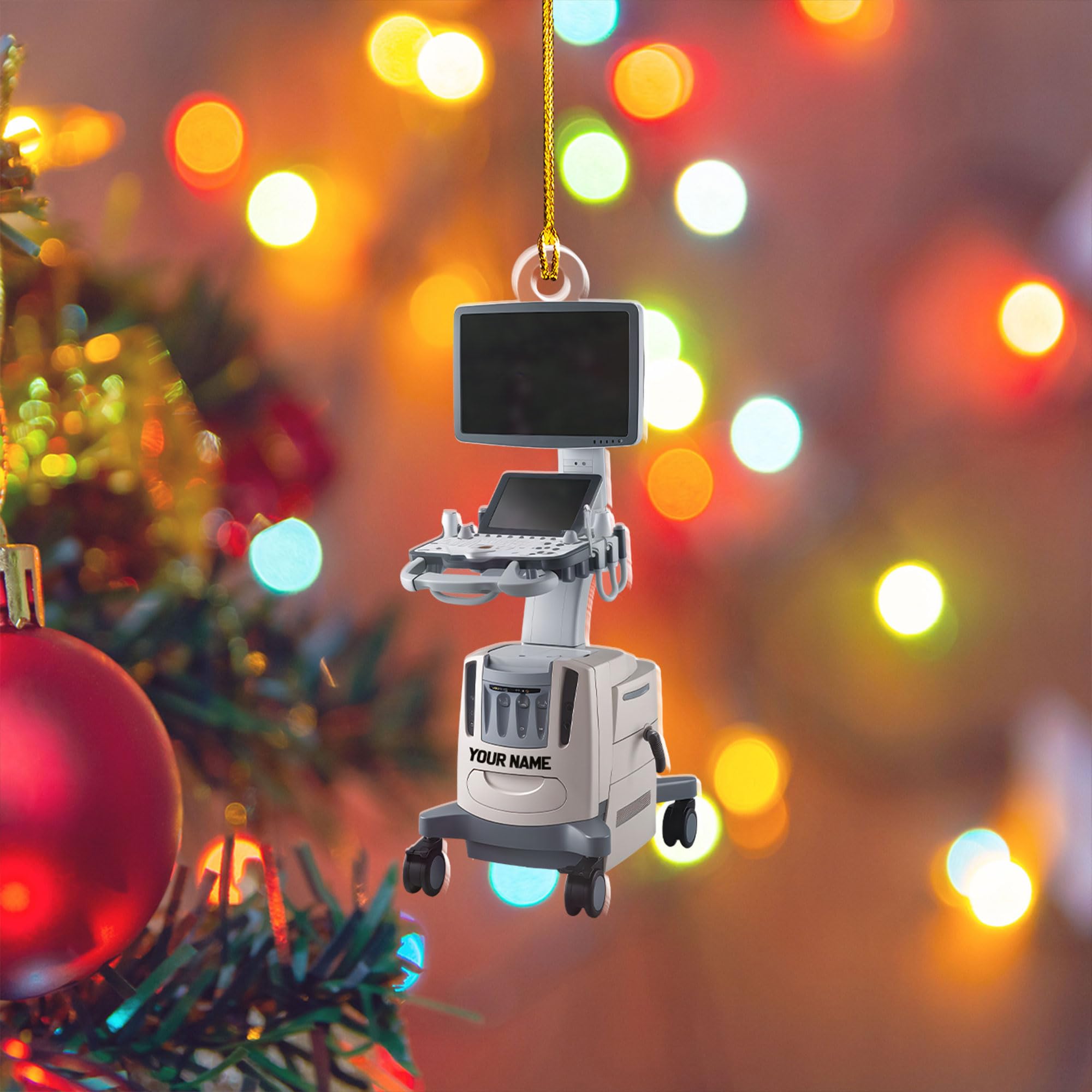 Amazon.com: Personalized Sonography Ornament, Ultrasound Tech Ornament ...