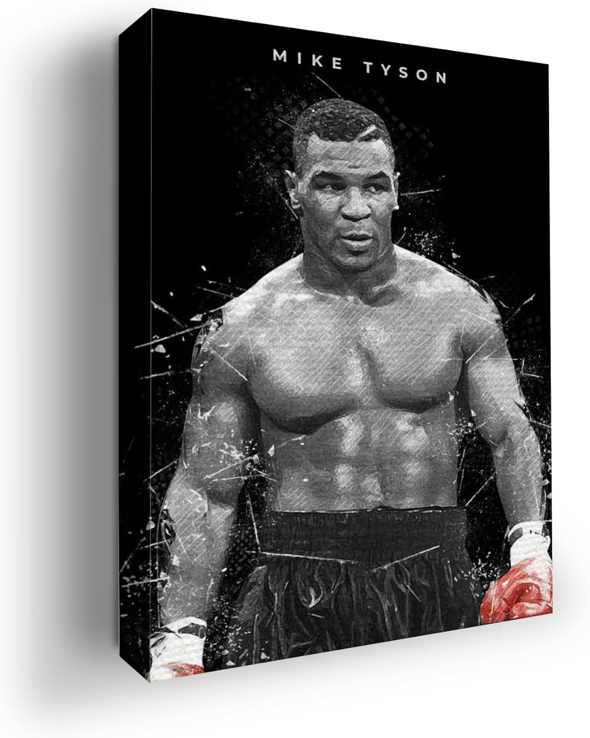 Amazon.com: Mikke Tyyson by Mavis Print- 12x16 inches Boxing Wall Decor ...