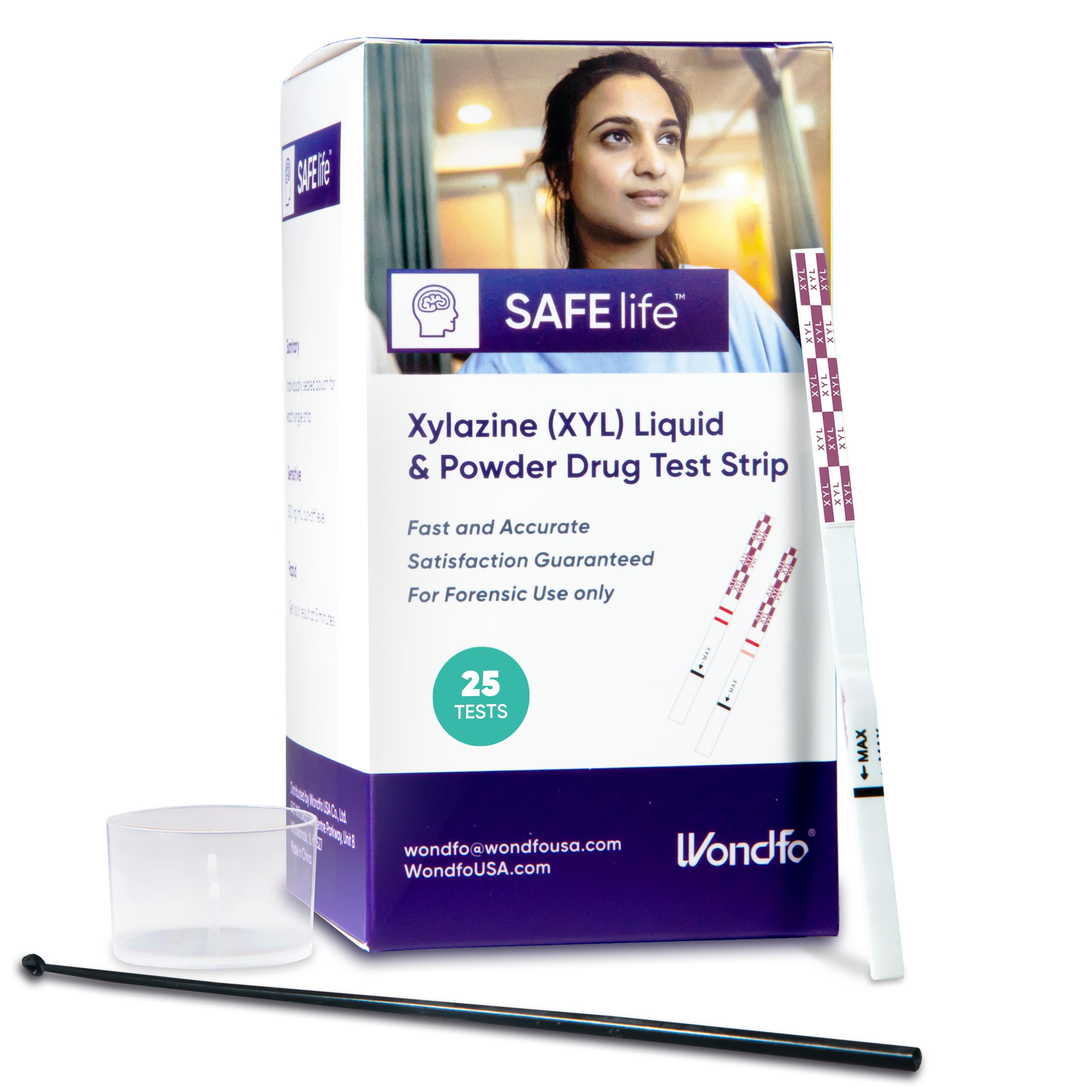 Amazon.com: SAFE LIFE Xylazine Test Strips [25 Pack], Xylazine(XYL ...