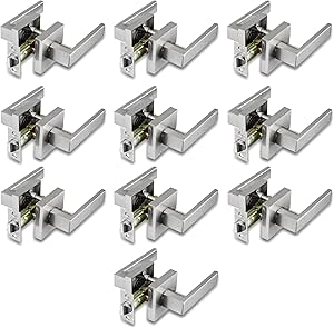 NEWBANG Passage Door Lever Solid Lock Levers Handles for Interior Door ...