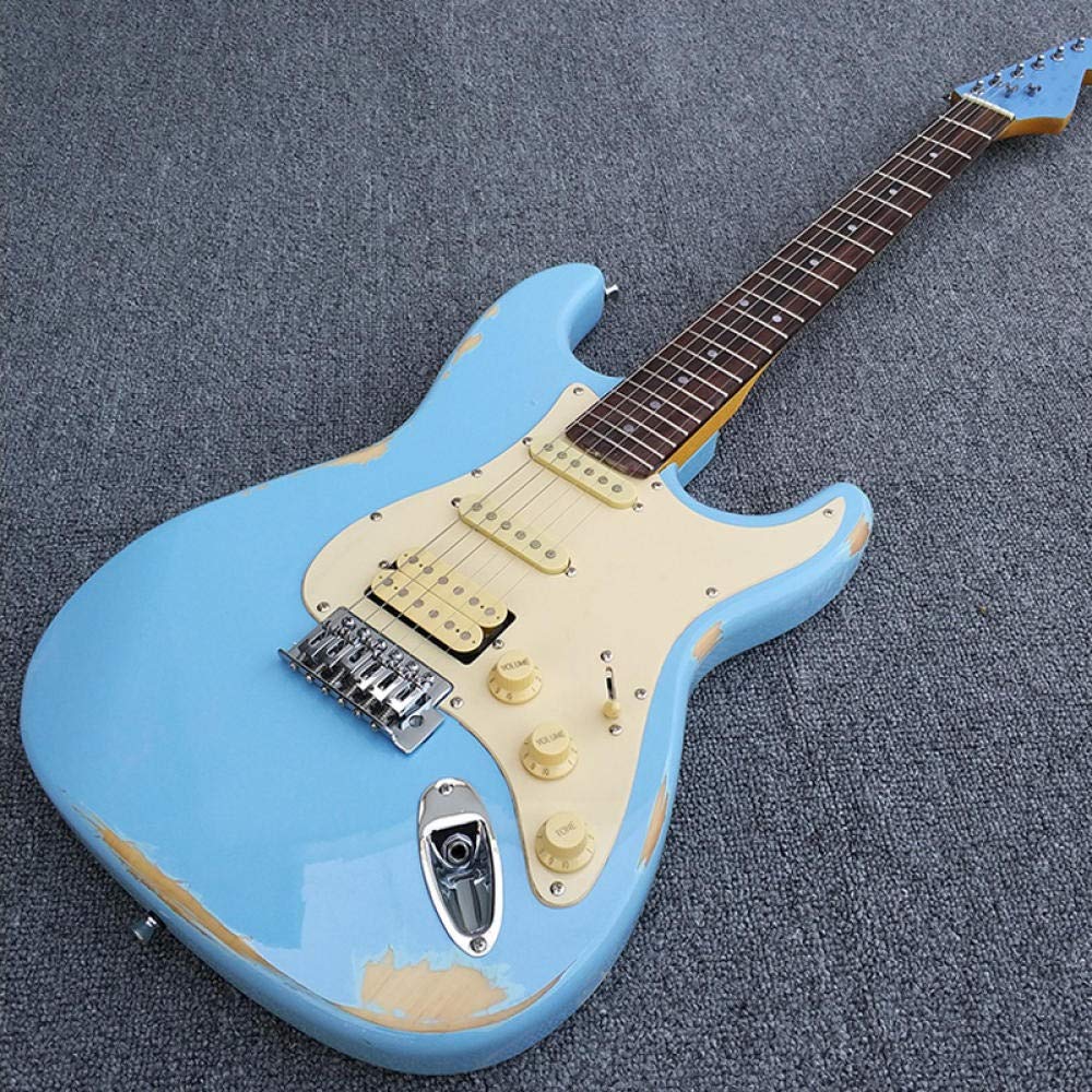 Light Blue Electric Guitar