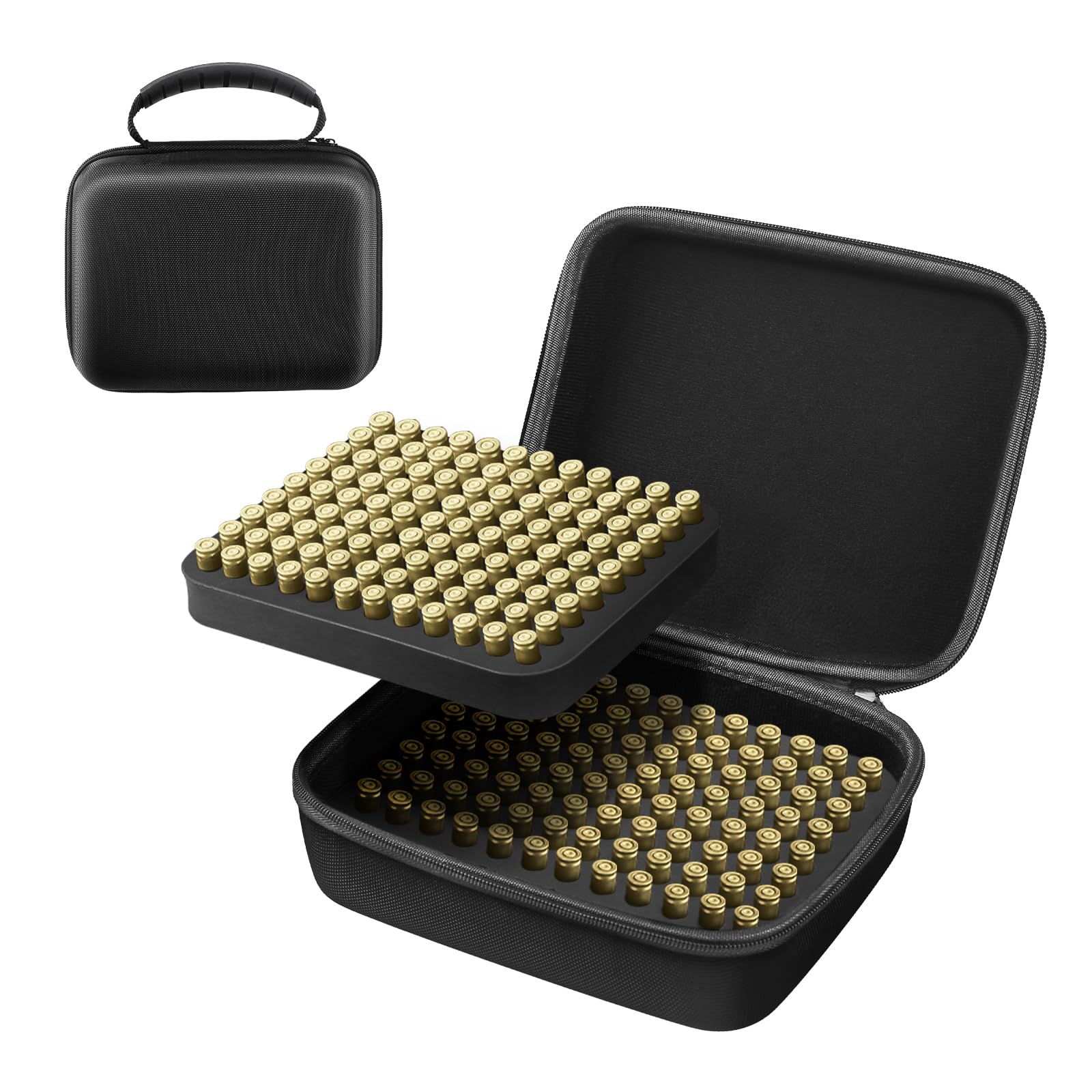 Amazon.com: FUNANASUN 216 Round Ammo Storage Box 9mm Ammo Box Portable ...