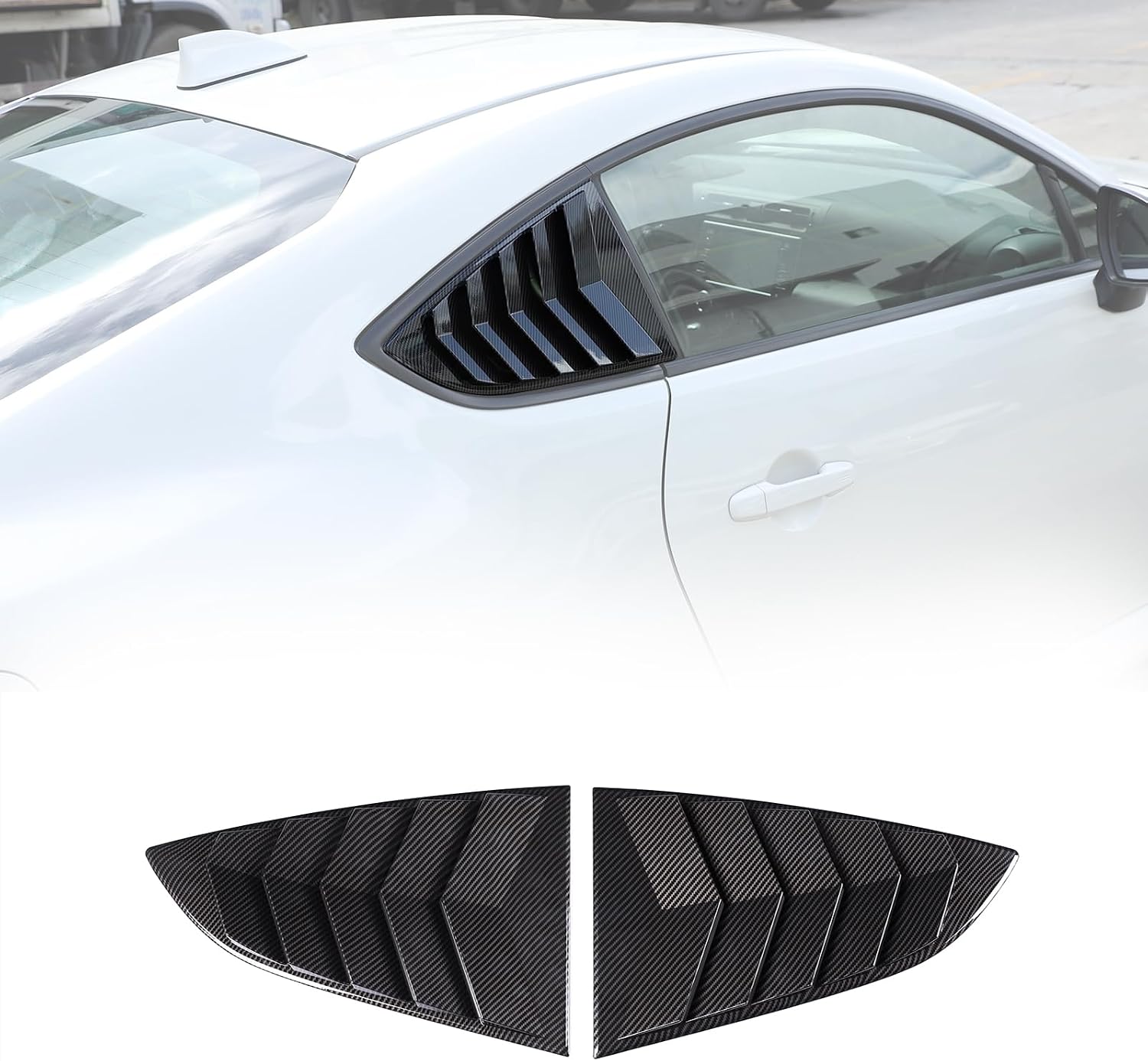 Amazon.com: Window Louvers Air Vent Grill Trim Compatible with Subaru ...