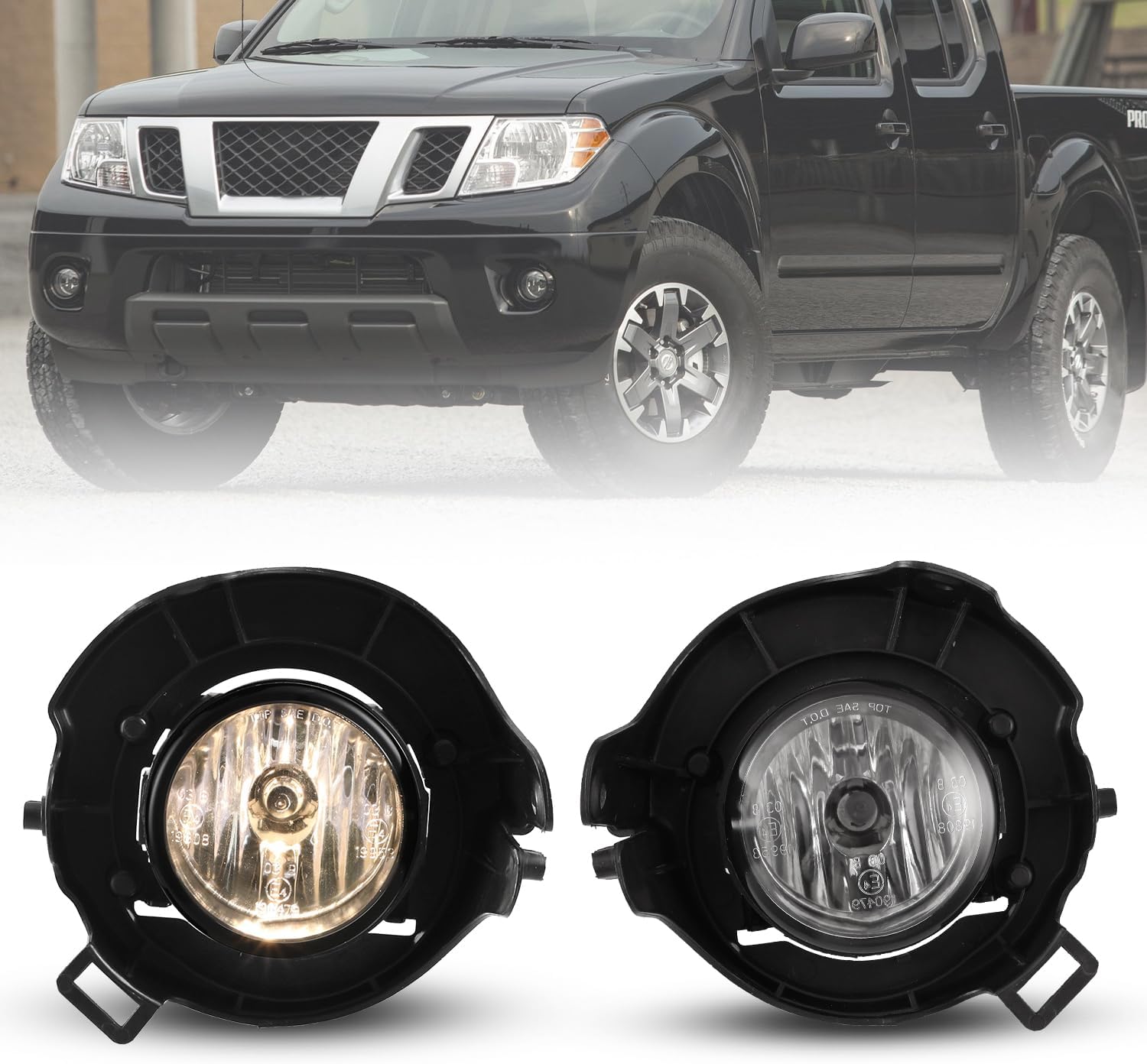 Amazon.com: Fog Lights Replacement Compatible with 05-08 Nissan ...