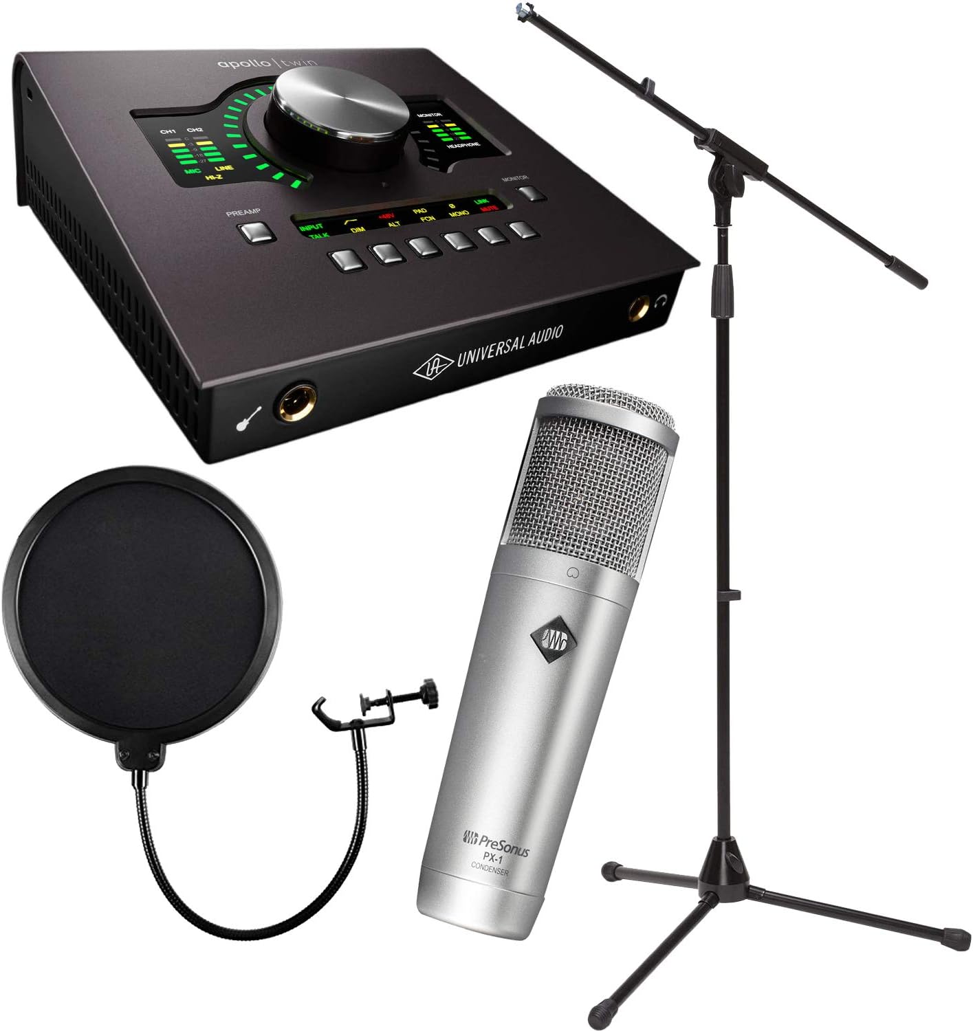 Amazon.com: Universal Audio Apollo Twin MKII Duo Heritage Edition ...