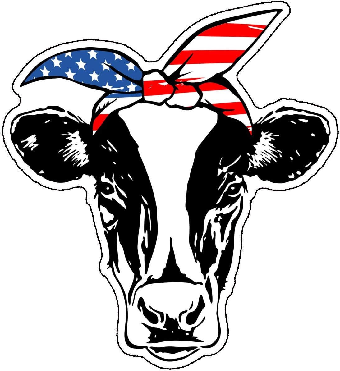 Amazon.com - Love Cows Car Vinyl Sticker Decal 6" farm ranch I love ...