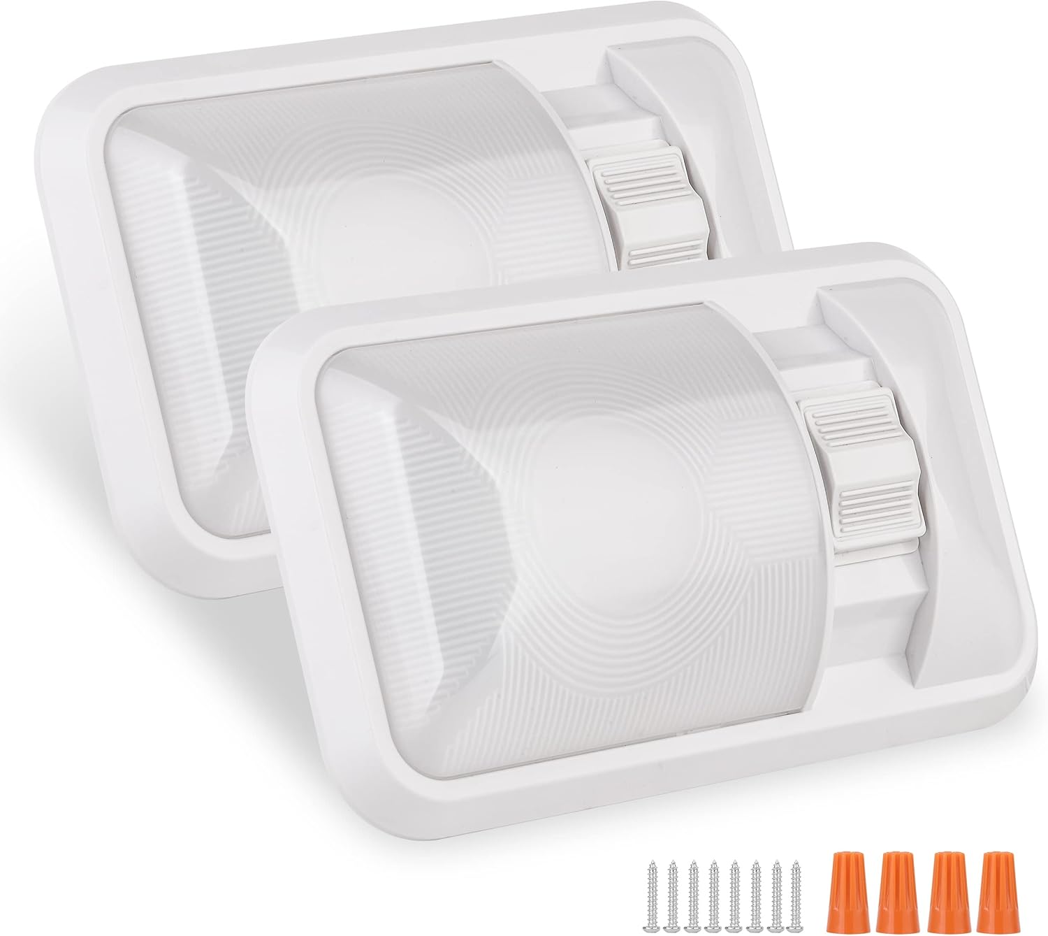 Amazon.com: RVZONE 12V Led RV Ceiling Dome Light Frosted RV Interior ...