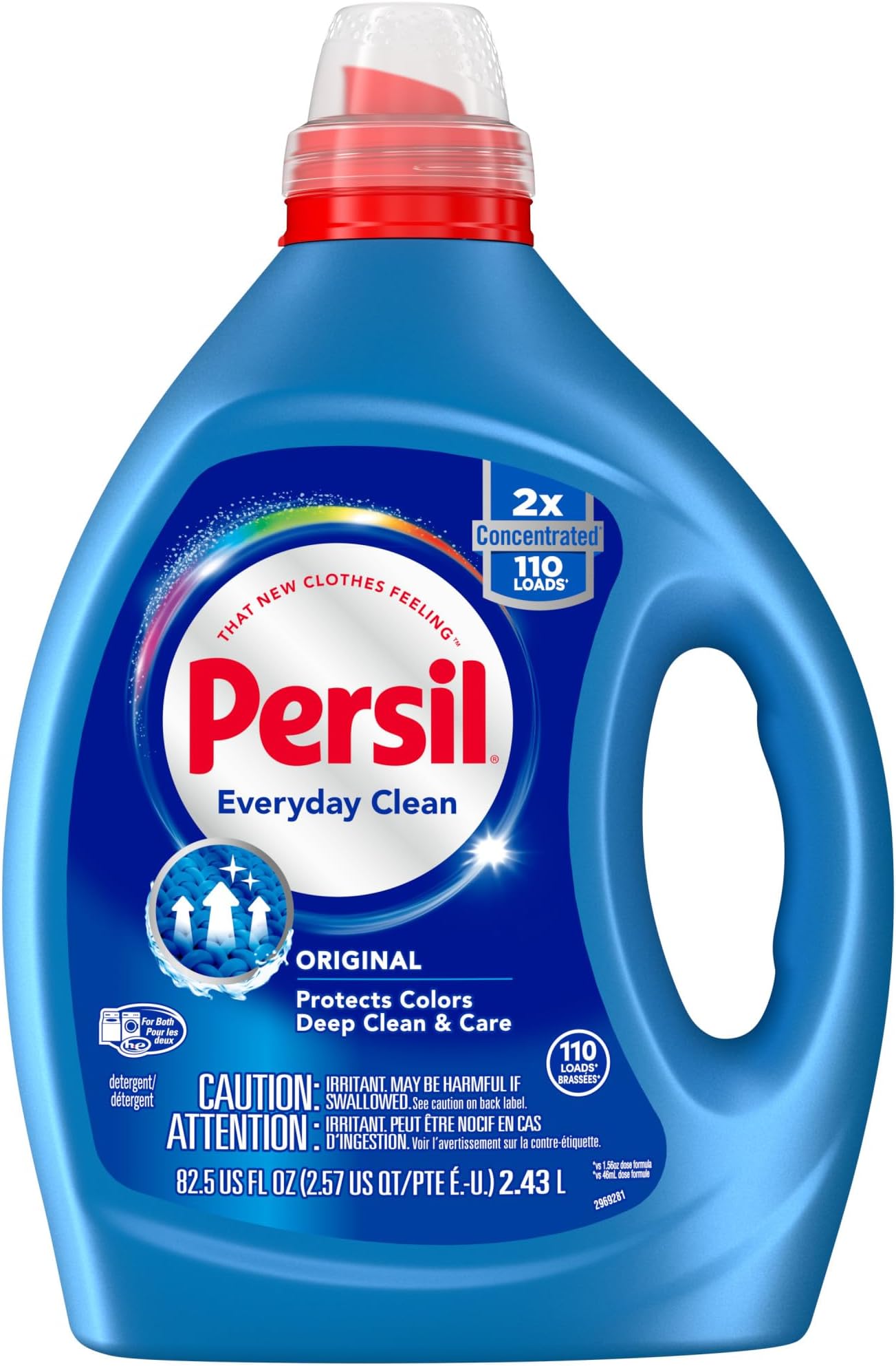 Amazon.com: Persil Original Everyday Clean, Liquid Laundry Detergent ...