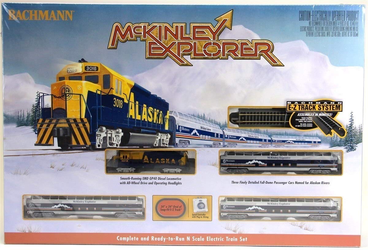 Buy Bachmann McKinley Explorer Ready to Run Electric Train Set Train ...