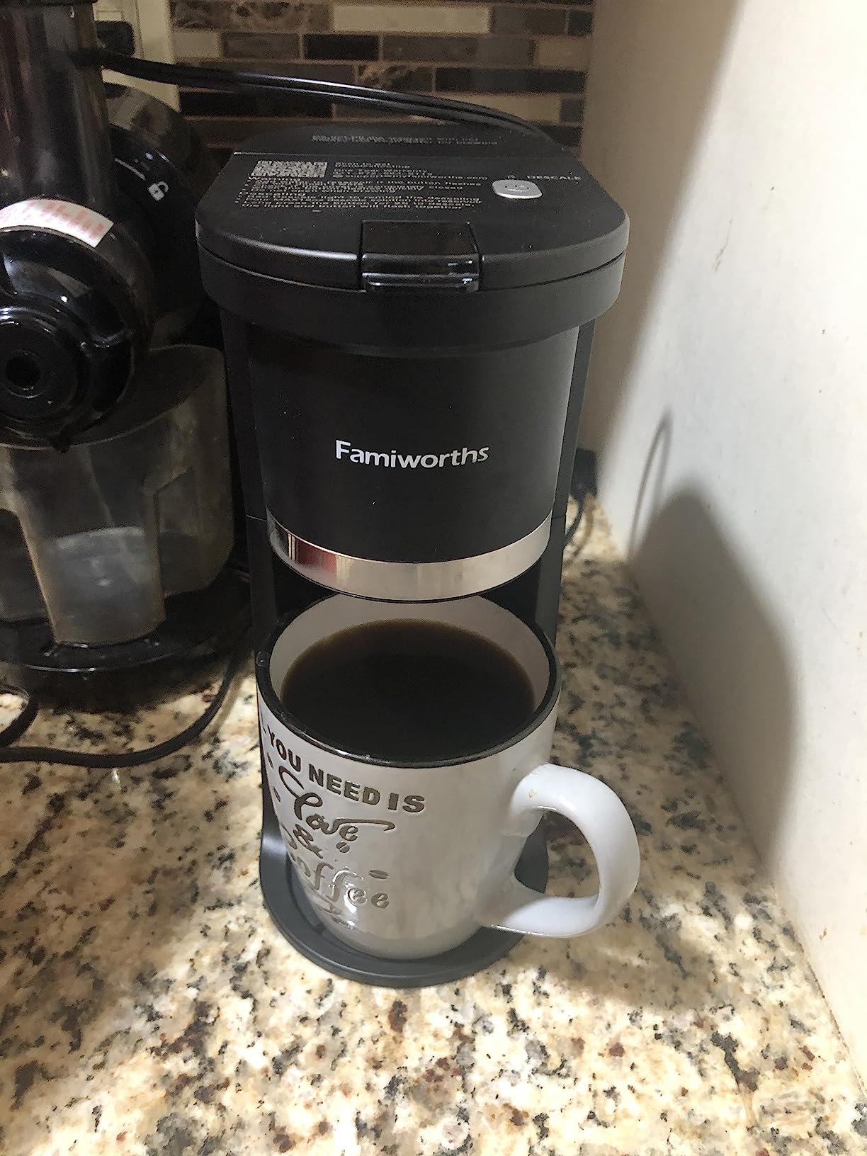$9/mo - Finance Famiworths Mini Coffee Maker Single Serve, Instant ...