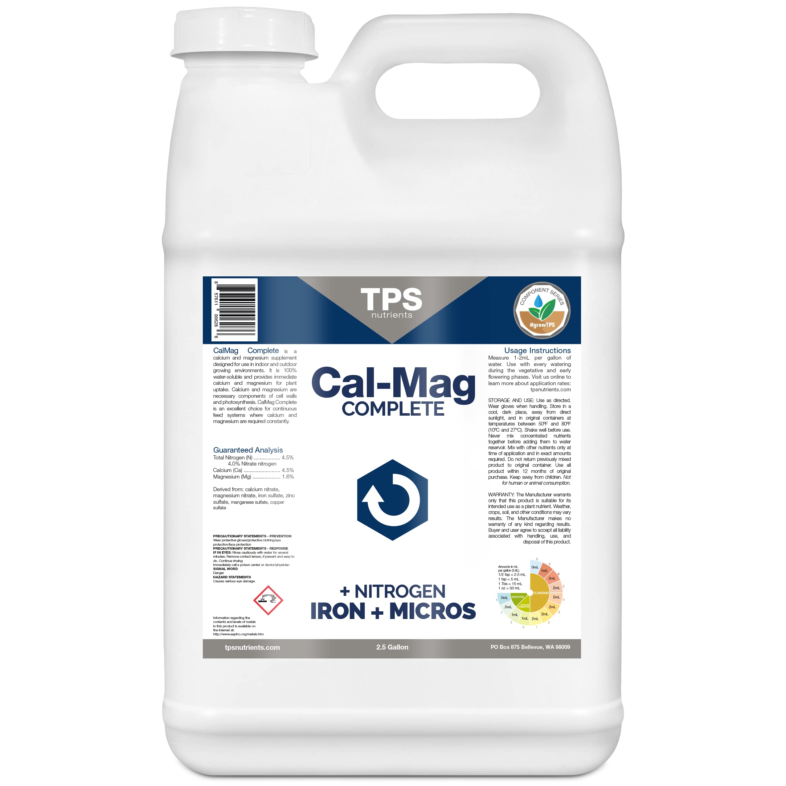Buy Cal-Mag Complete, Calcium Magnesium Iron and Microents Fertilizer ...